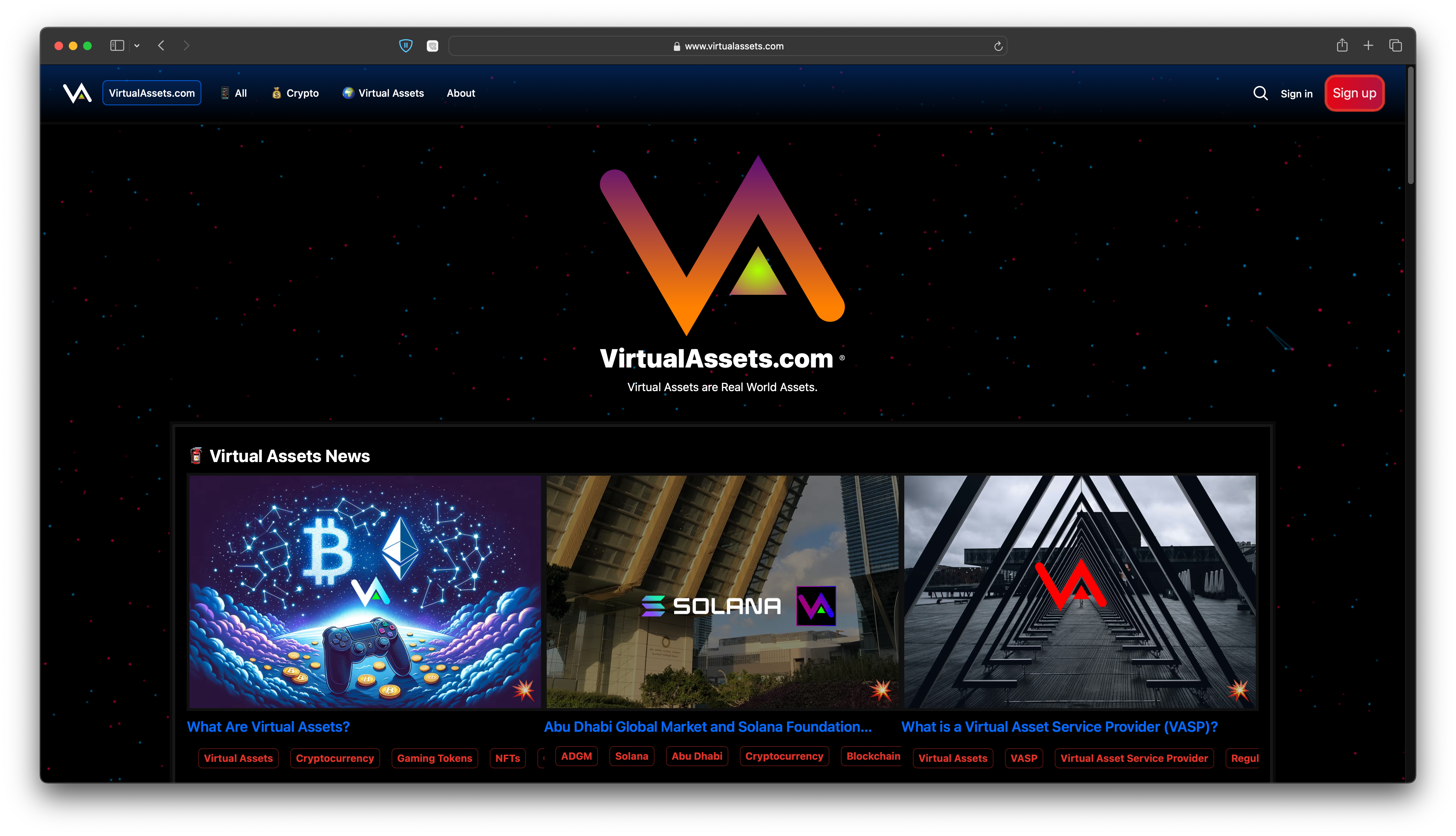 Virtual Assets - VirtualAssets.com